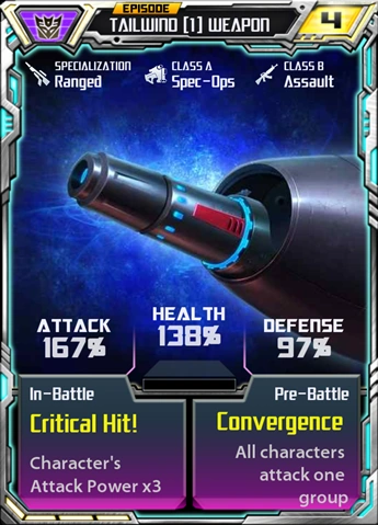 Tailwind (1) Weapon | Transformers Legends Wiki | Fandom