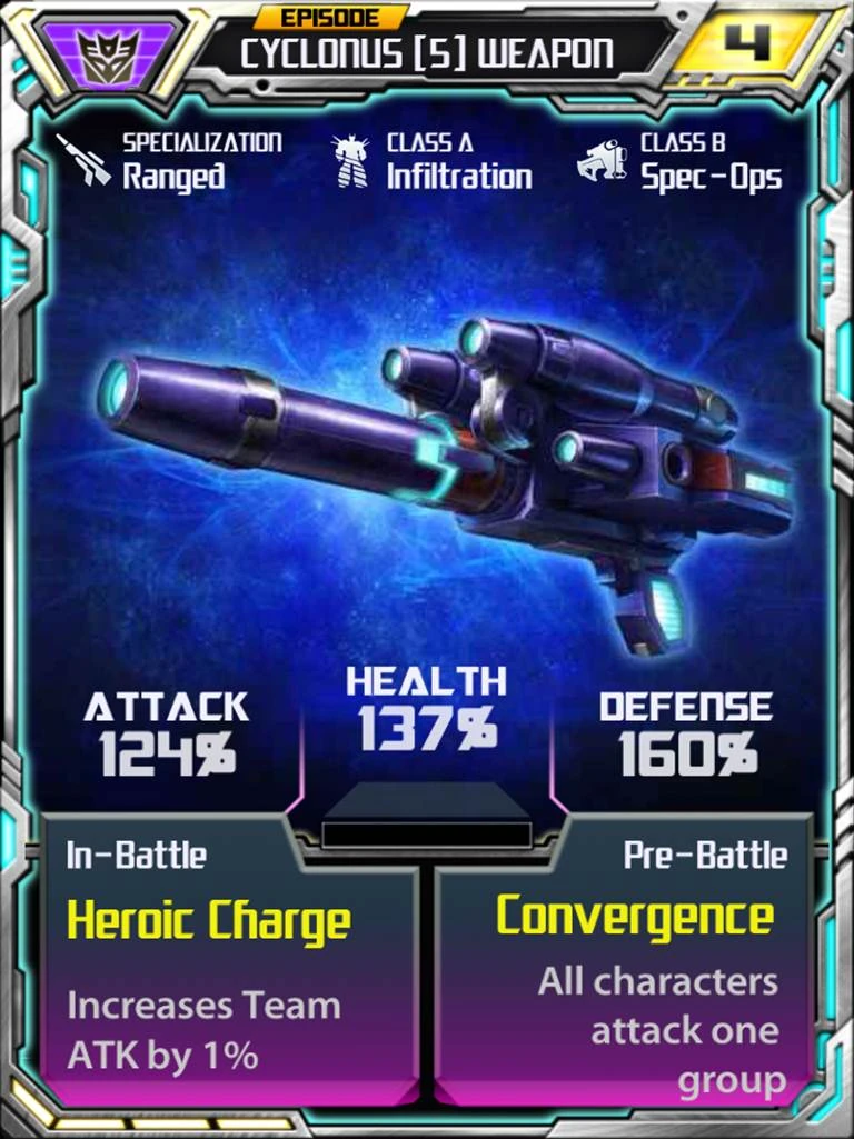 Cyclonus (5) Weapon | Transformers Legends Wiki | Fandom