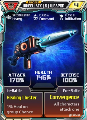 Wheeljack (6) Weapon | Transformers Legends Wiki | Fandom