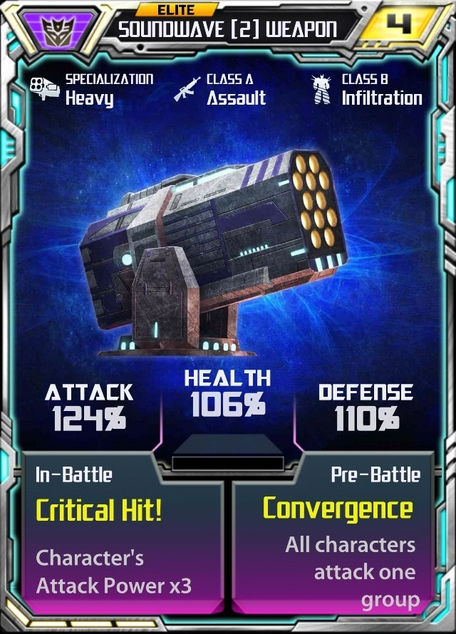 Soundwave (2) Weapon | Transformers Legends Wiki | Fandom