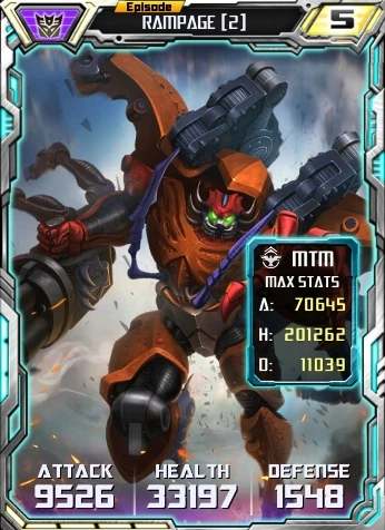 Rampage (2)/When Sparks Fly | Transformers Legends Wiki | Fandom