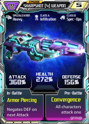 Sharpshot (4) Weapon | Transformers Legends Wiki | Fandom
