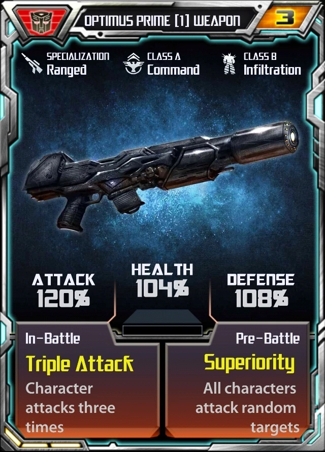 Transformers 3 Optimus Prime Weapons