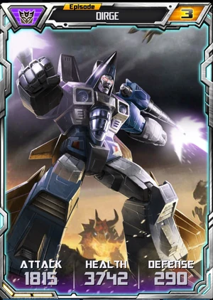 Dirge (1) | Transformers Legends Wiki | Fandom