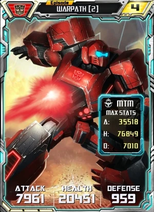 Warpath (2) | Transformers Legends Wiki | Fandom