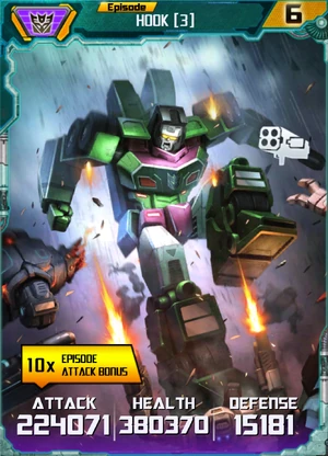 Hook (3) | Transformers Legends Wiki | Fandom
