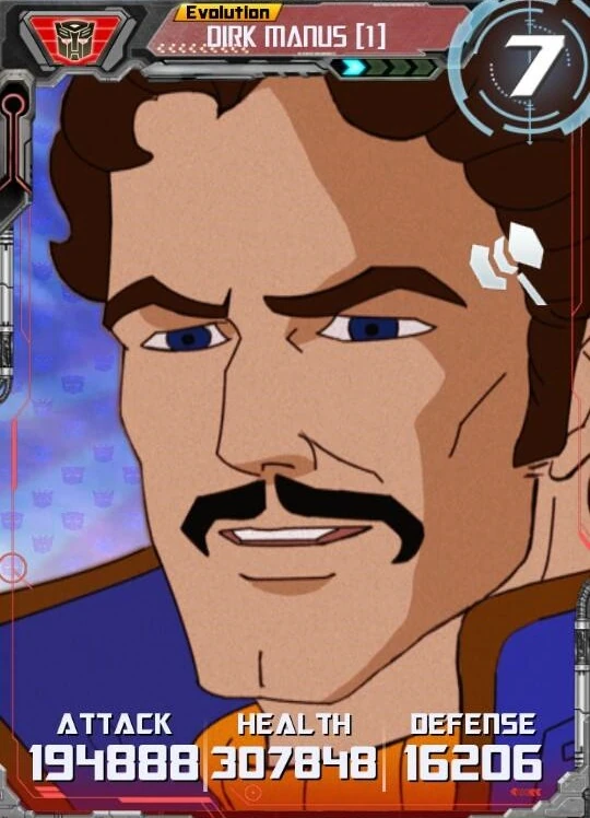 Dirk Manus (1) | Transformers Legends Wiki | Fandom