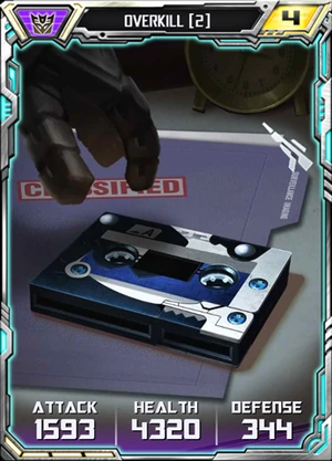 Overkill (2) | Transformers Legends Wiki | Fandom