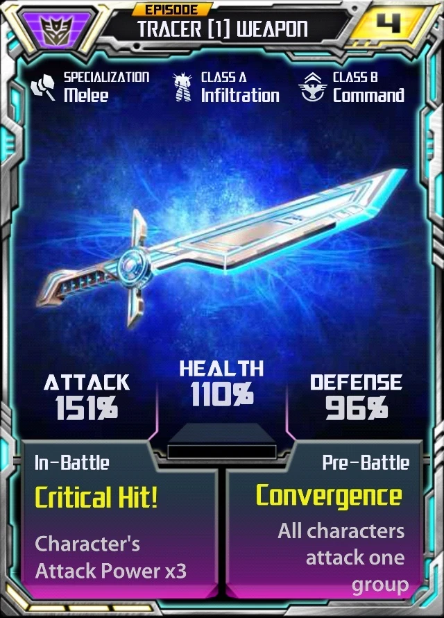 Tracer (1) Weapon | Transformers Legends Wiki | Fandom