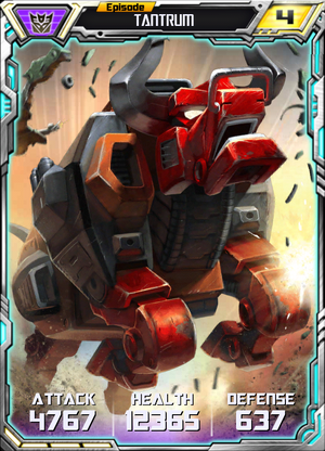 Tantrum (1) | Transformers Legends Wiki | Fandom
