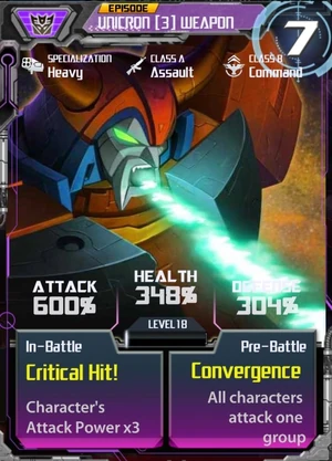 Unicron (3) Weapon | Transformers Legends Wiki | Fandom