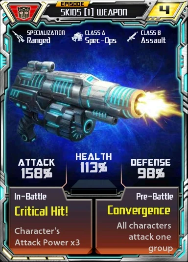 Skids (1) Weapon | Transformers Legends Wiki | Fandom