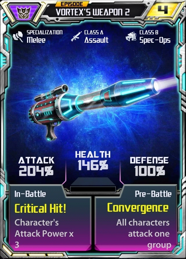 Vortex (2) Weapon | Transformers Legends Wiki | Fandom