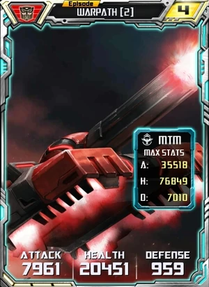 Warpath (2) | Transformers Legends Wiki | Fandom