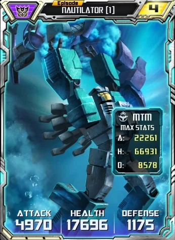 Nautilator (1) | Transformers Legends Wiki | Fandom