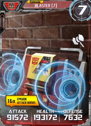 Blaster (7) | Transformers Legends Wiki | Fandom