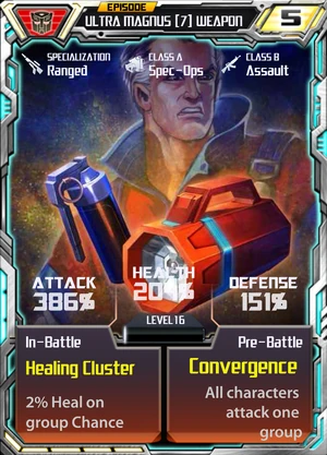 Ultra Magnus (7) Weapon | Transformers Legends Wiki | Fandom