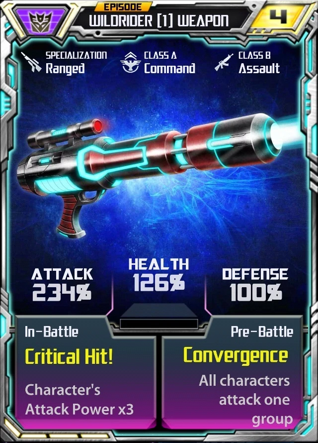 Wildrider (1) Weapon | Transformers Legends Wiki | Fandom