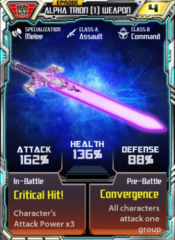 Alpha Trion (1) Weapon | Transformers Legends Wiki | Fandom