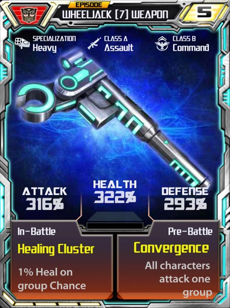 Wheeljack (7) Weapon | Transformers Legends Wiki | Fandom