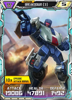 Breakdown (3) | Transformers Legends Wiki | Fandom