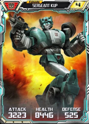 Sergeant Kup (1) | Transformers Legends Wiki | Fandom