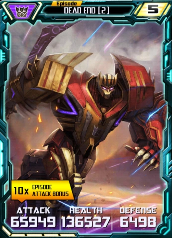 Dead End (2) | Transformers Legends Wiki | Fandom