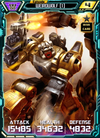 Weirdwolf (1) | Transformers Legends Wiki | Fandom