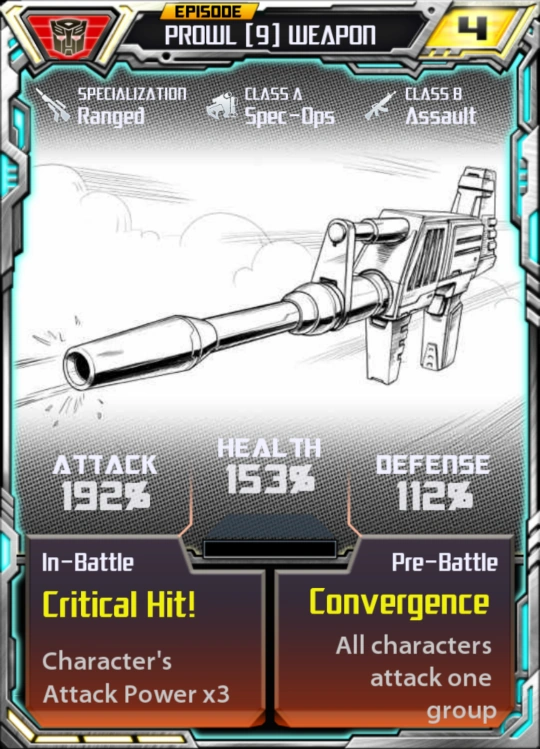 Prowl (9) Weapon | Transformers Legends Wiki | Fandom
