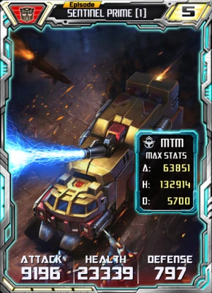 Sentinel Prime (1) | Transformers Legends Wiki | Fandom