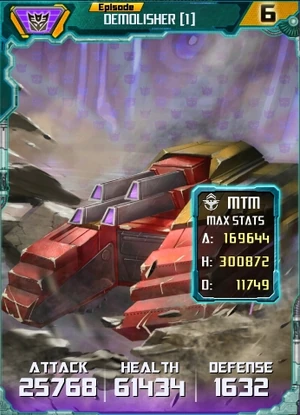 Demolisher (1) | Transformers Legends Wiki | Fandom