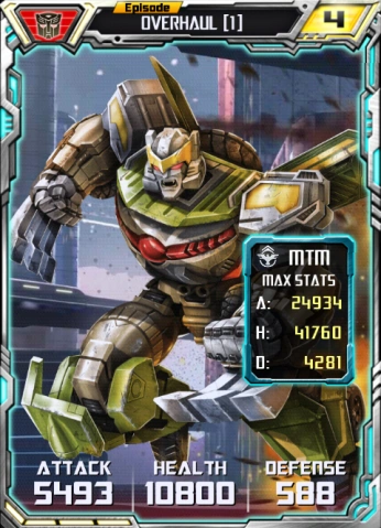 Overhaul (1) | Transformers Legends Wiki | Fandom