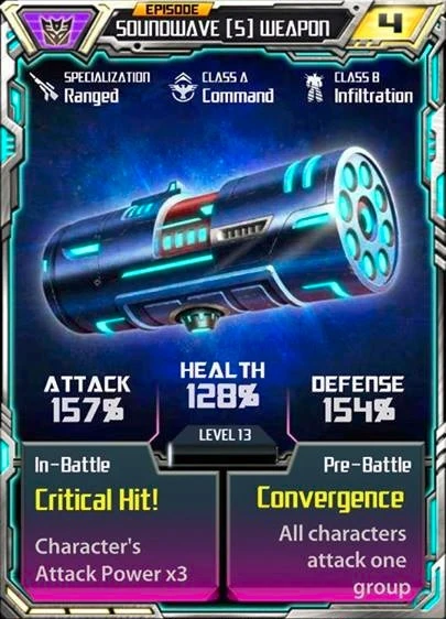 Soundwave (5) Weapon | Transformers Legends Wiki | Fandom