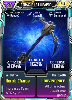 Straxus (3) Weapon | Transformers Legends Wiki | Fandom
