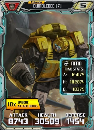 Bumblebee (7) | Transformers Legends Wiki | Fandom