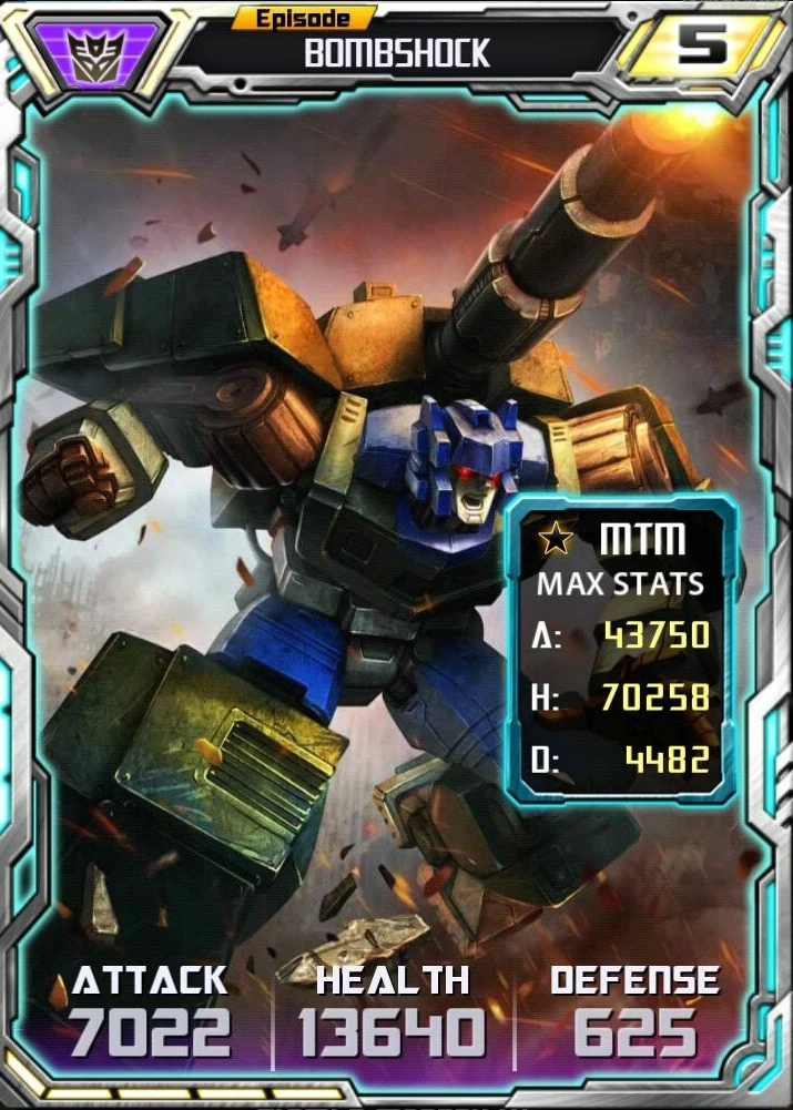 Bombshock (1) | Transformers Legends Wiki | Fandom