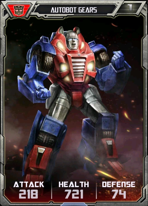 Autobot Gears | Transformers Legends Wiki | Fandom
