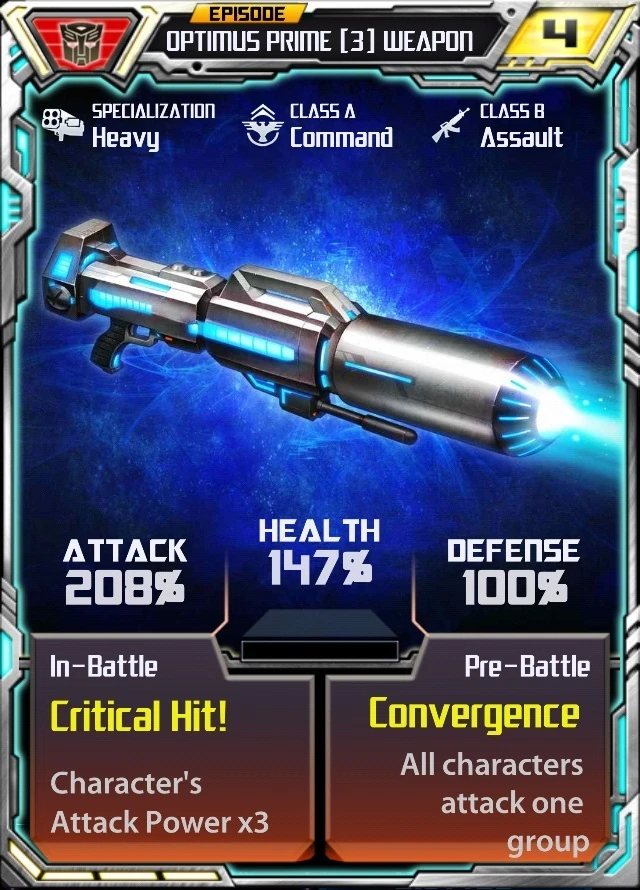 Transformers 3 Optimus Prime Weapons