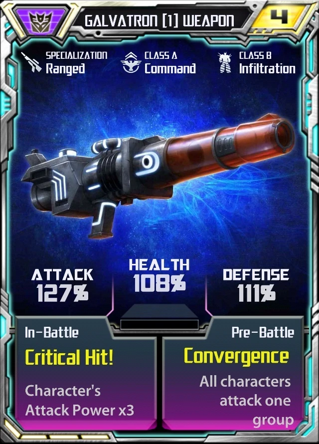 Galvatron (1) Weapon | Transformers Legends Wiki | Fandom