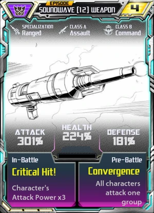 Soundwave (12) Weapon | Transformers Legends Wiki | Fandom