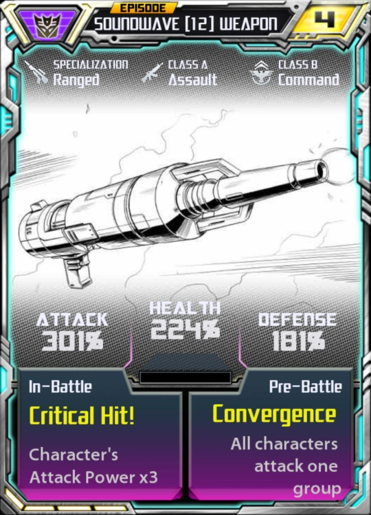 Soundwave (12) Weapon | Transformers Legends Wiki | Fandom