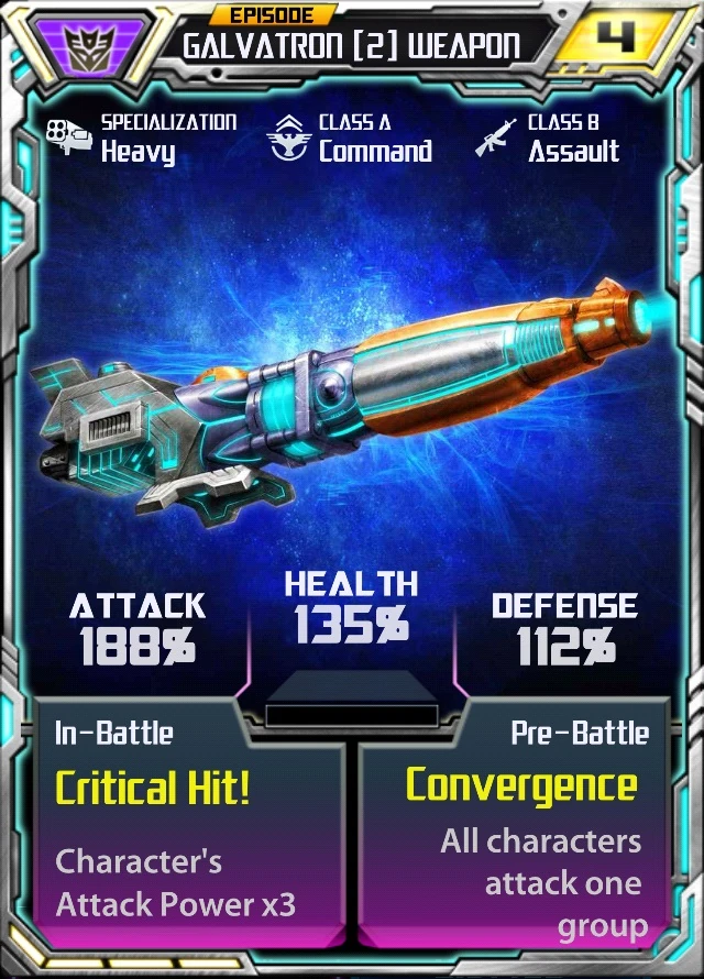 Galvatron (2) Weapon | Transformers Legends Wiki | Fandom