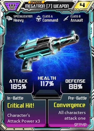 Megatron (7) Weapon | Transformers Legends Wiki | Fandom