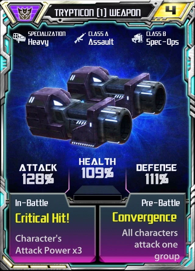 Trypticon (1) Weapon | Transformers Legends Wiki | Fandom