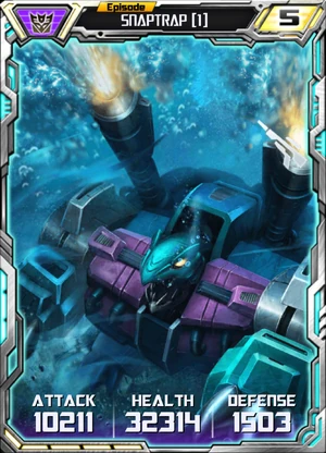 Snaptrap (1) | Transformers Legends Wiki | Fandom
