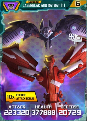 Laserbeak and Ratbat (1) | Transformers Legends Wiki | Fandom
