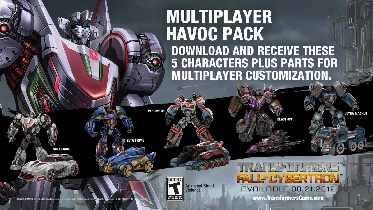 Multiplayer Havoc Pack | Transformers: The Games Wiki | Fandom