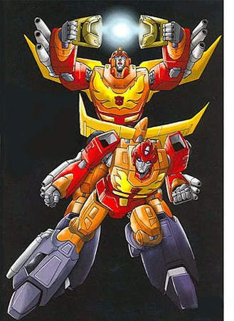 Rodimus Prime E Hot Rod Transformers Square One: Transformers Cloud