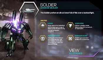 Soldier (class) | Teletraan I: The Transformers Wiki | Fandom