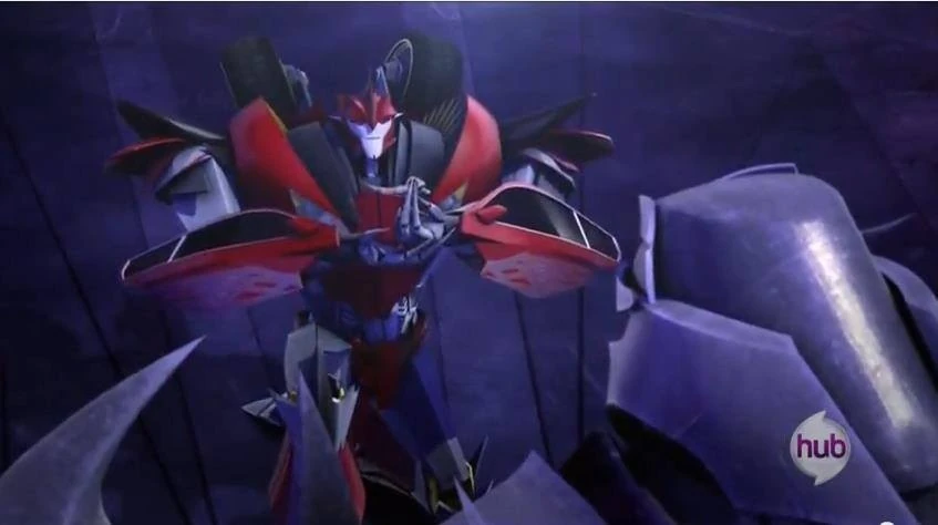 Transformers Prime Knockout Face